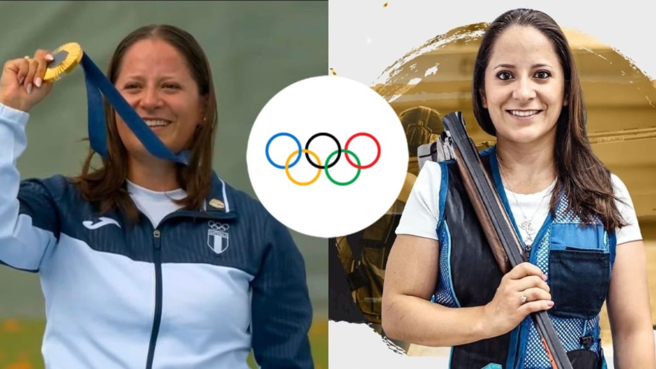 La tiradora Adriana Ruano hace historia con el primer oro para ...