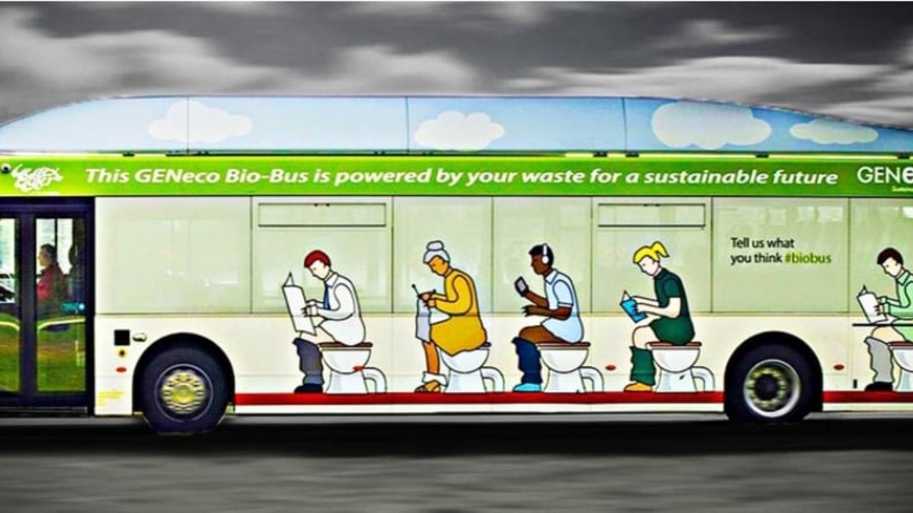Bio-Bus: autobús que funciona con heces humanas