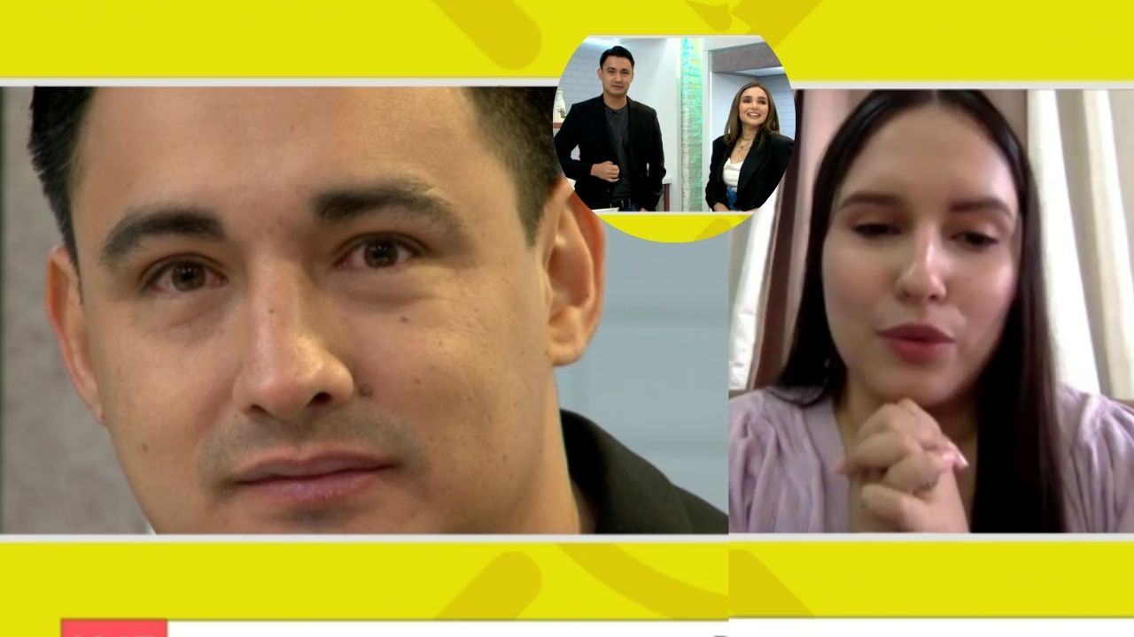 Allan Fajardo se conmueve al recibir una sorpresa inesperada de su esposa