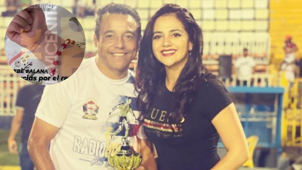 Dani Turcios y Scarlett Ordóñez celebran el nacimiento de su hija Alana