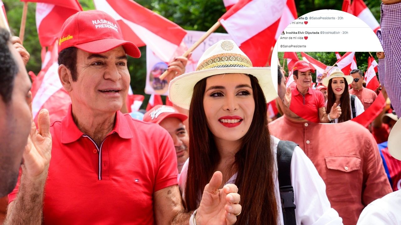 Salvador Nasralla y su esposa Iroshka Elvir derrochan amor en redes con ...