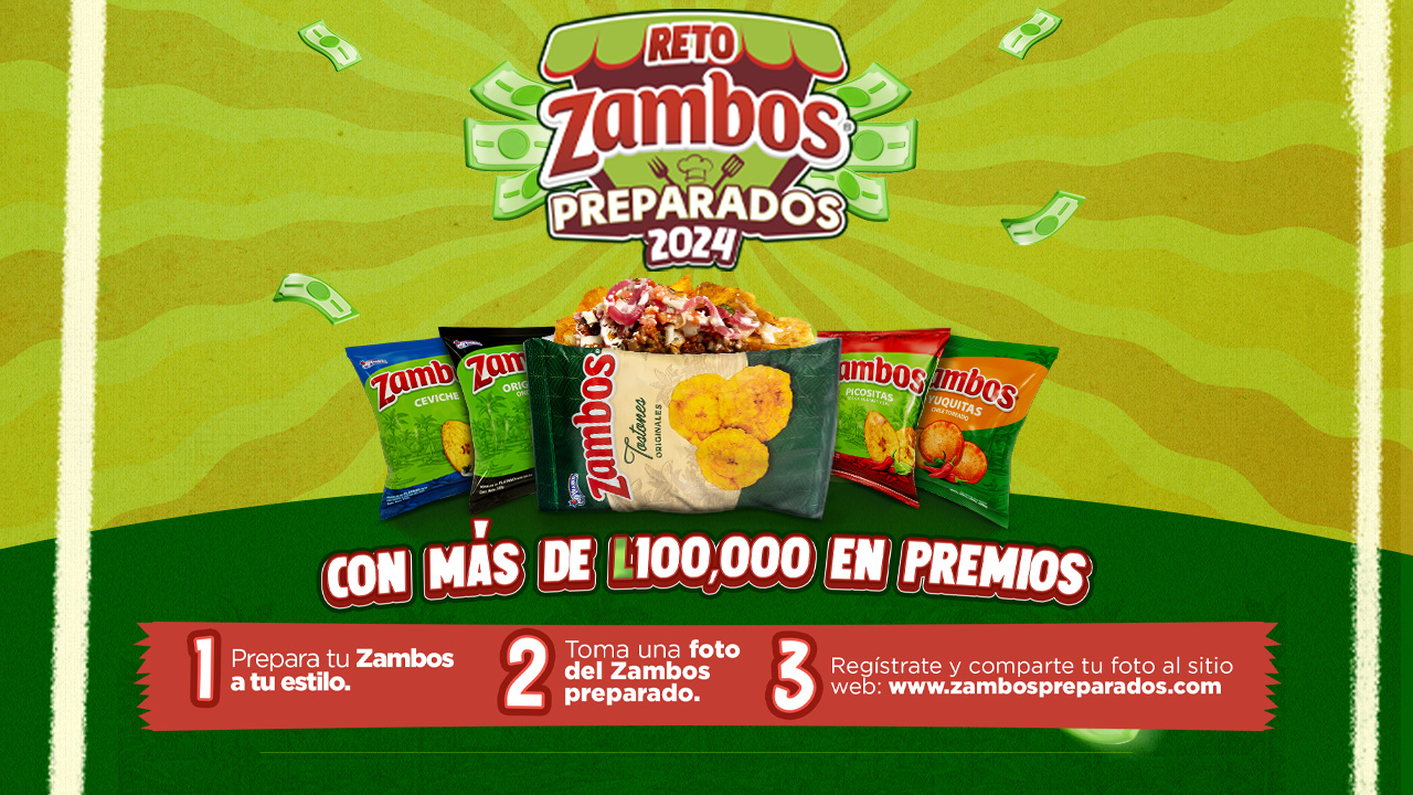 ¡Participa y gana muchos premios en el Reto Zambos Preparados 2024!