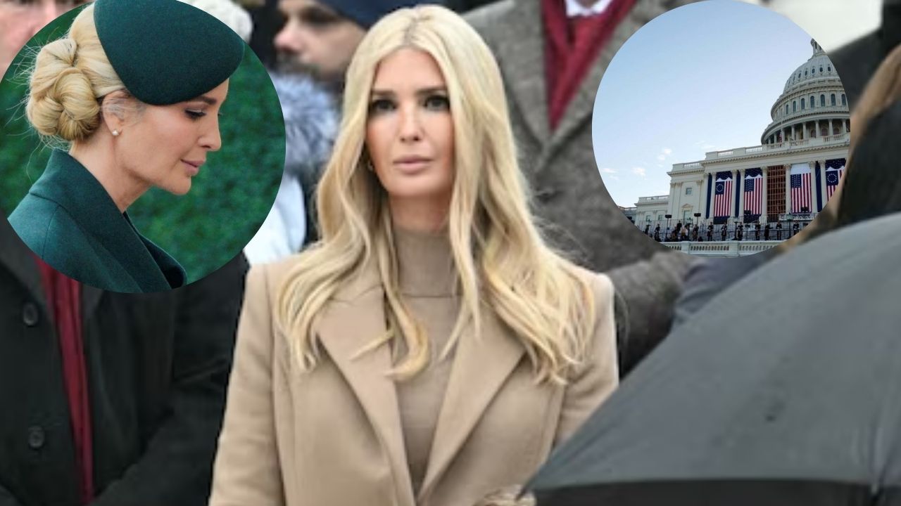 Ivanka deslumbra con un elegante look verde en la investidura de su ...