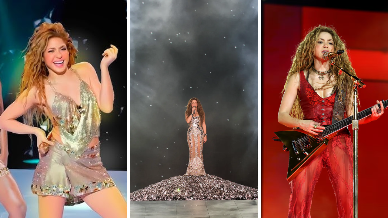 Shakira deslumbra con 13 looks icónicos al comenzar su gira 'Las Mujeres Ya No Lloran World Tour'