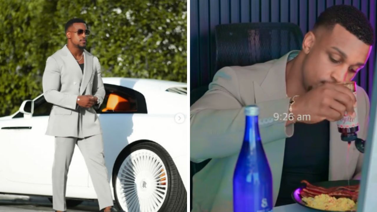 Ashton Hall se vuelve fuente de memes por su extraña rutina de salud y ...