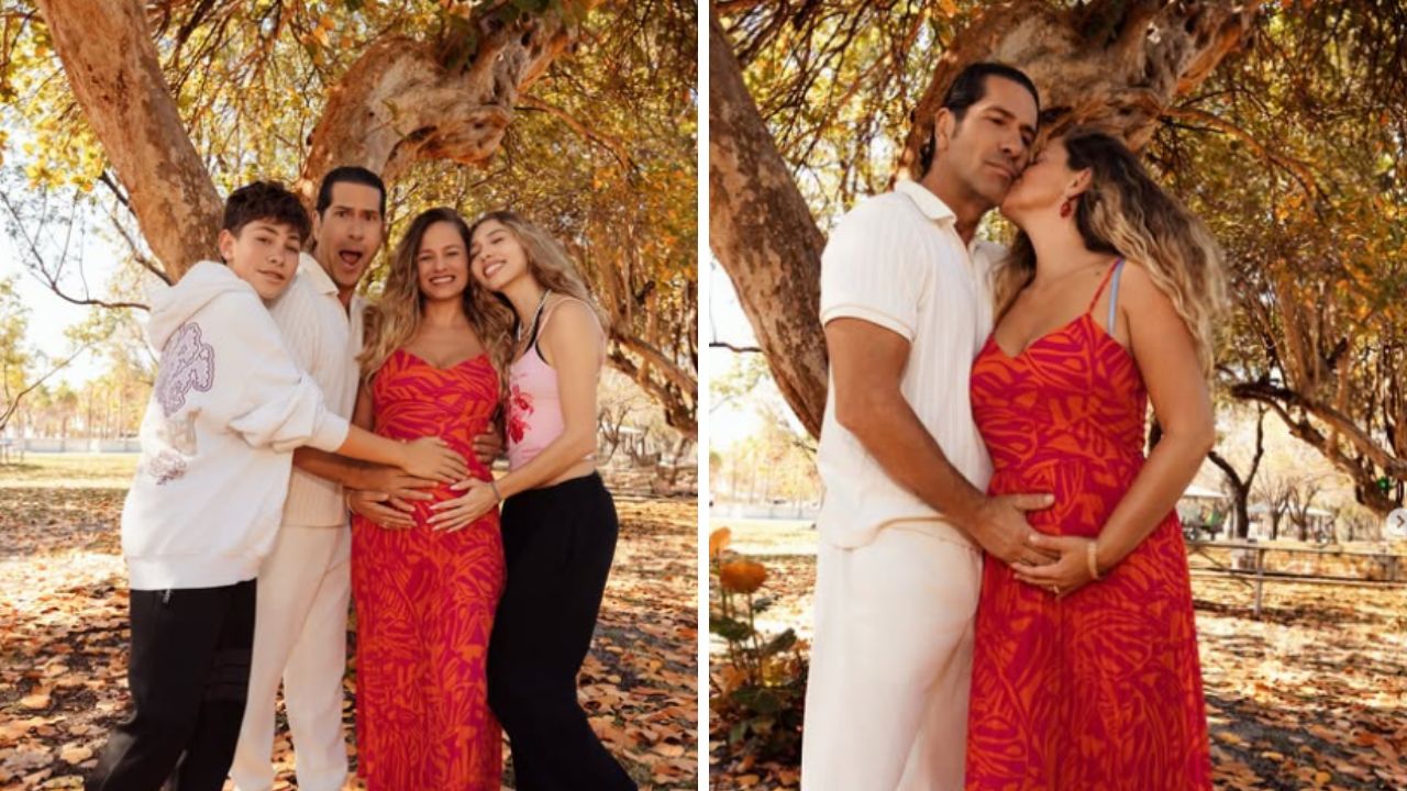 Gregorio Pernía será padre por sexta vez a los 54 años, revela su esposa