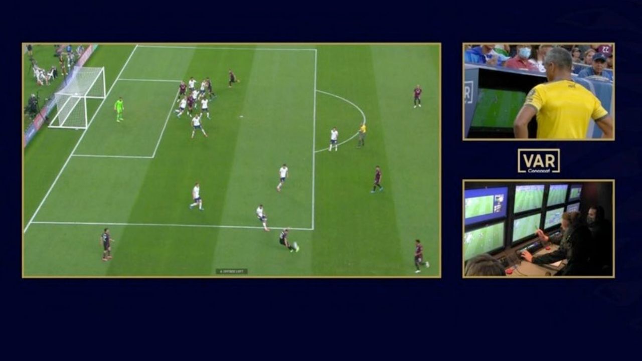 El VAR anuló por primera vez un gol en Concacaf en la final de la ...