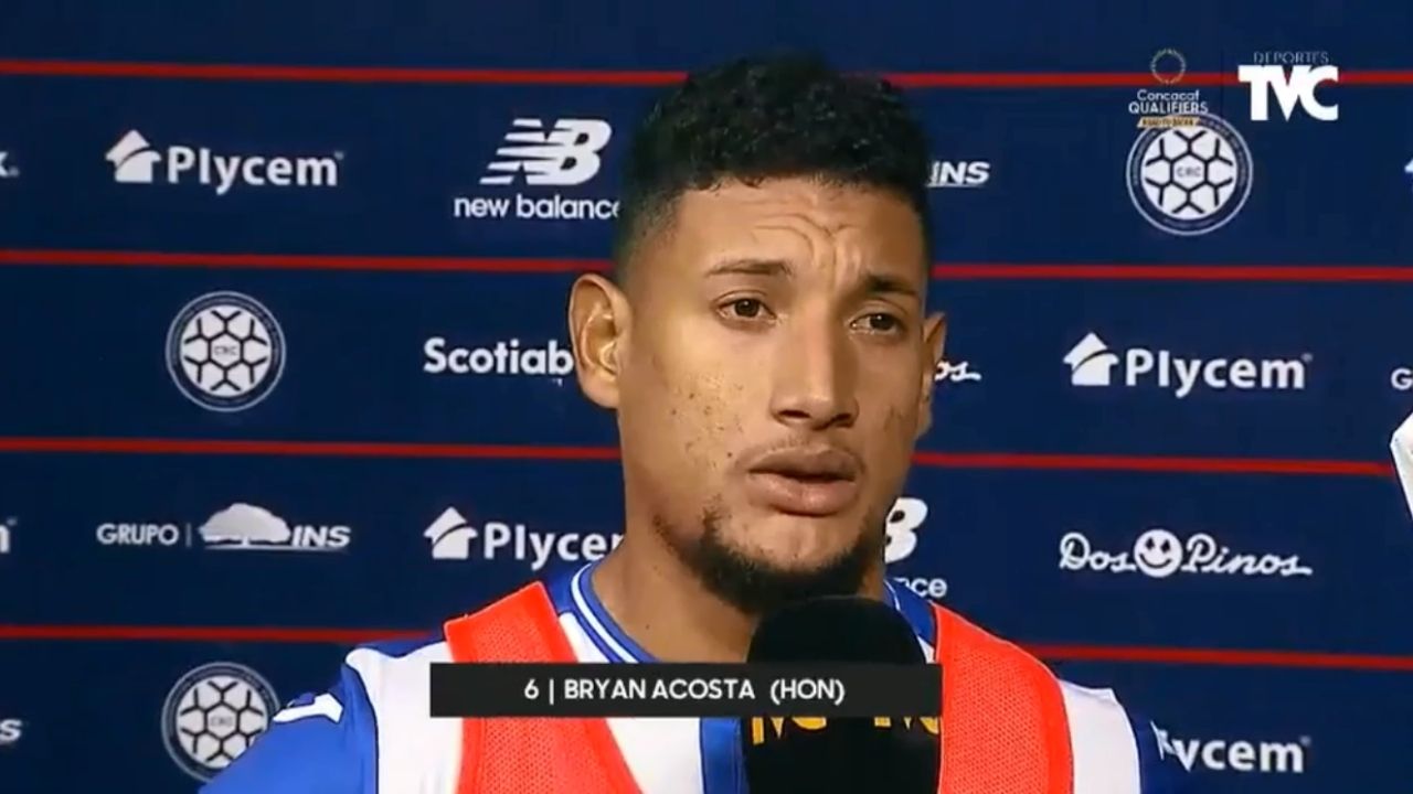 Bryan Acosta tras una nueva derrota de Honduras: 'No tengo palabras'