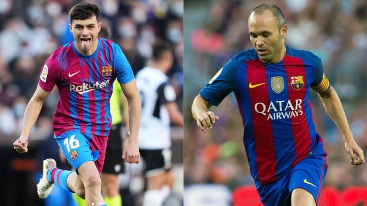 Pedri se postula como el heredero de Andrés Iniesta
