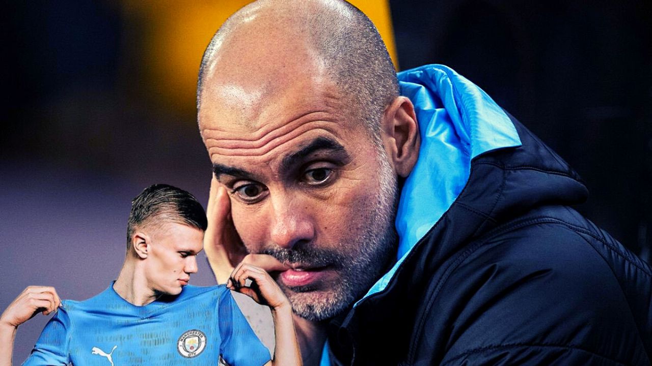 Pep Guardiola explica lo que le impide hablar sobre el fichaje de Erling Haaland