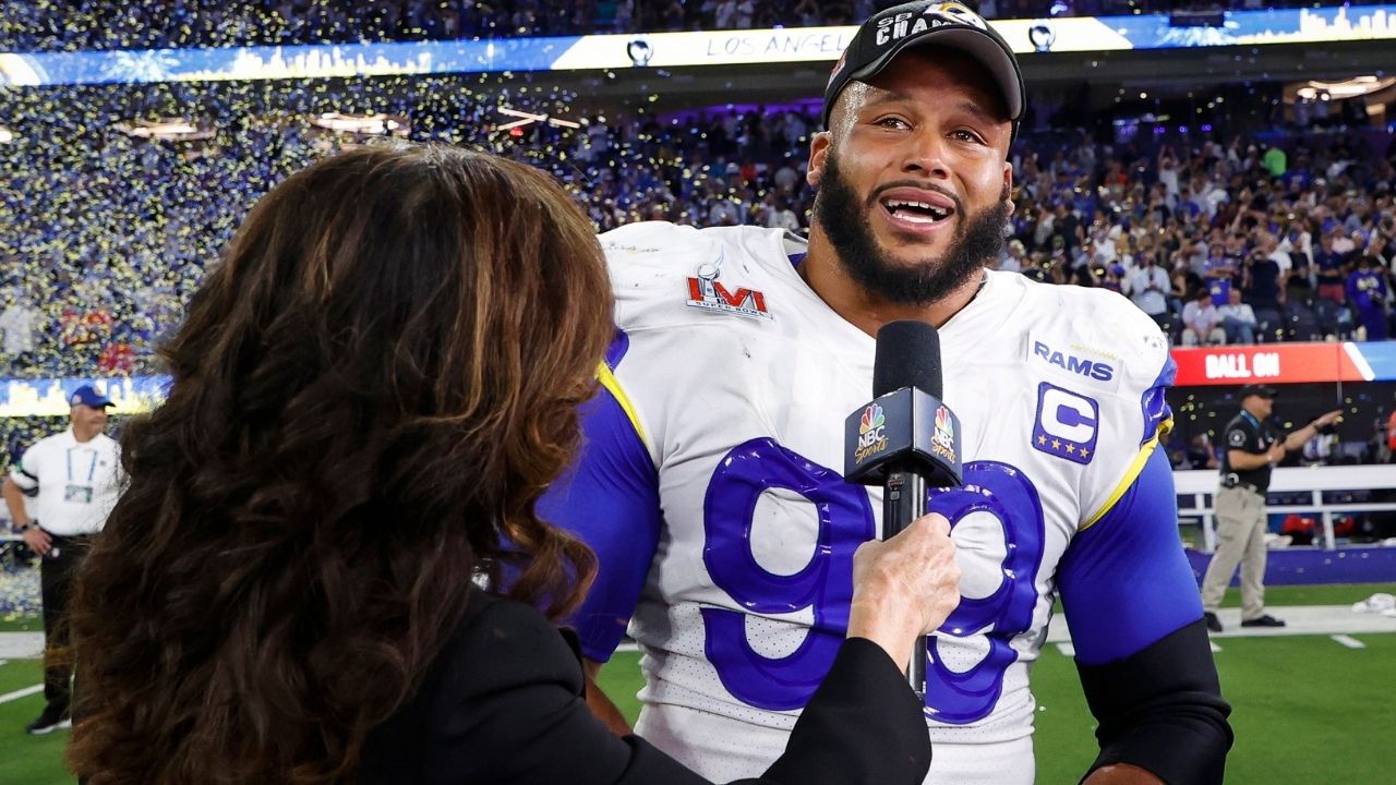 Aaron Donald dice que ganar un Super Bowl te vuelve adicto a la NFL