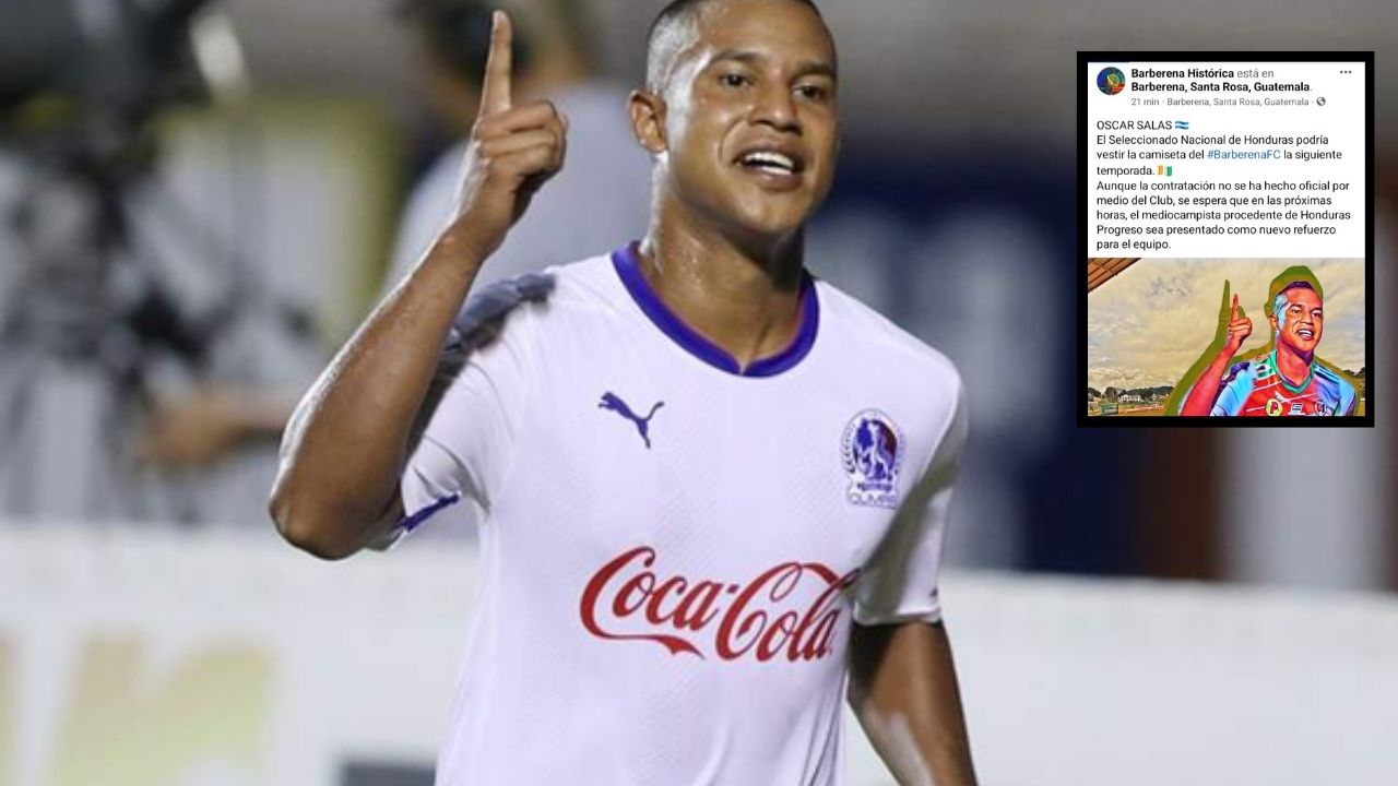 Revelan cuándo sería presentado Óscar Salas en su nuevo equipo en Guatemala