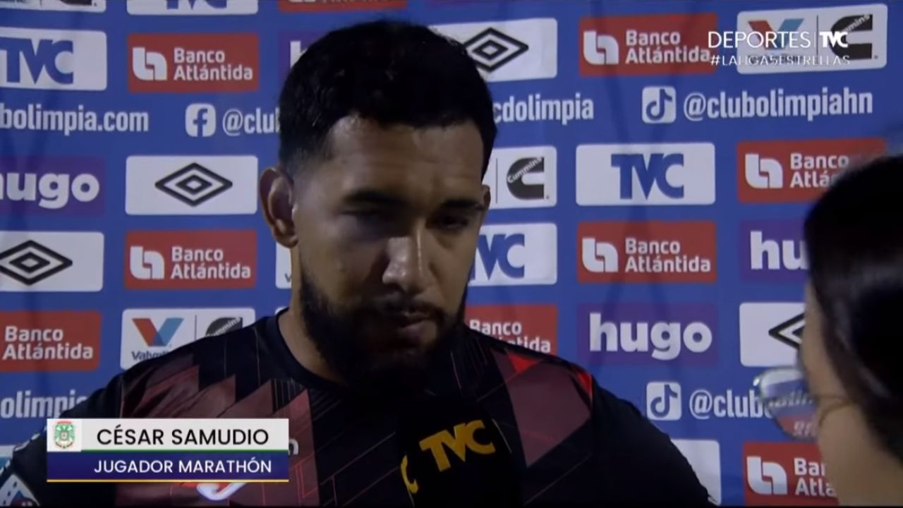 César Samudio se rinde ante la Liga de Honduras tras debutar siendo ...