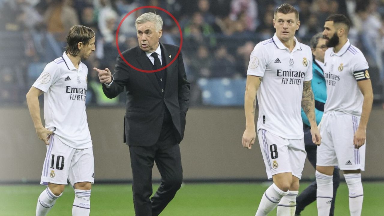 Carlo Ancelotti muestra su enfado y revela el culpable de la derrota del Real Madrid