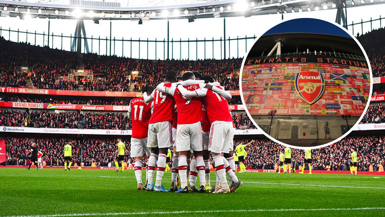 Arsenal de Inglaterra presume mural con bandera de Honduras en el ...