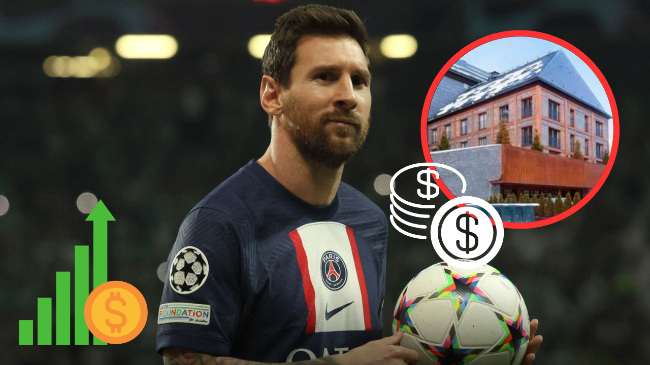 Fortuna de Messi, ¿Cuánto gana y en qué lo invierte?