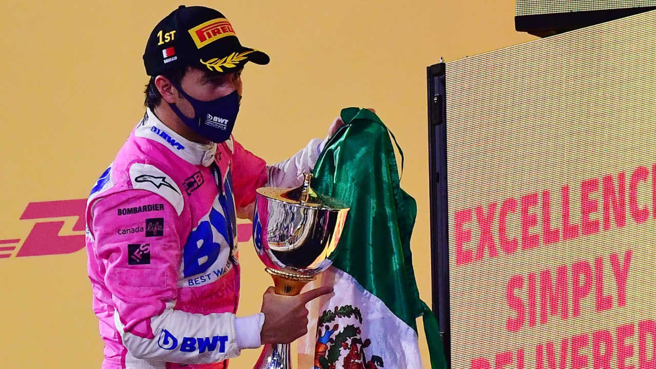 Primera victoria de Checo Pérez, así fue su primer triunfo en Formula 1