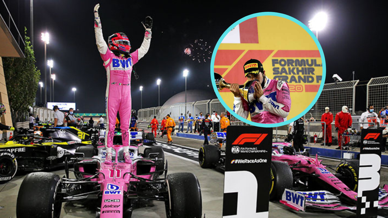 Primera victoria de Checo Pérez, así fue su primer triunfo en Formula 1