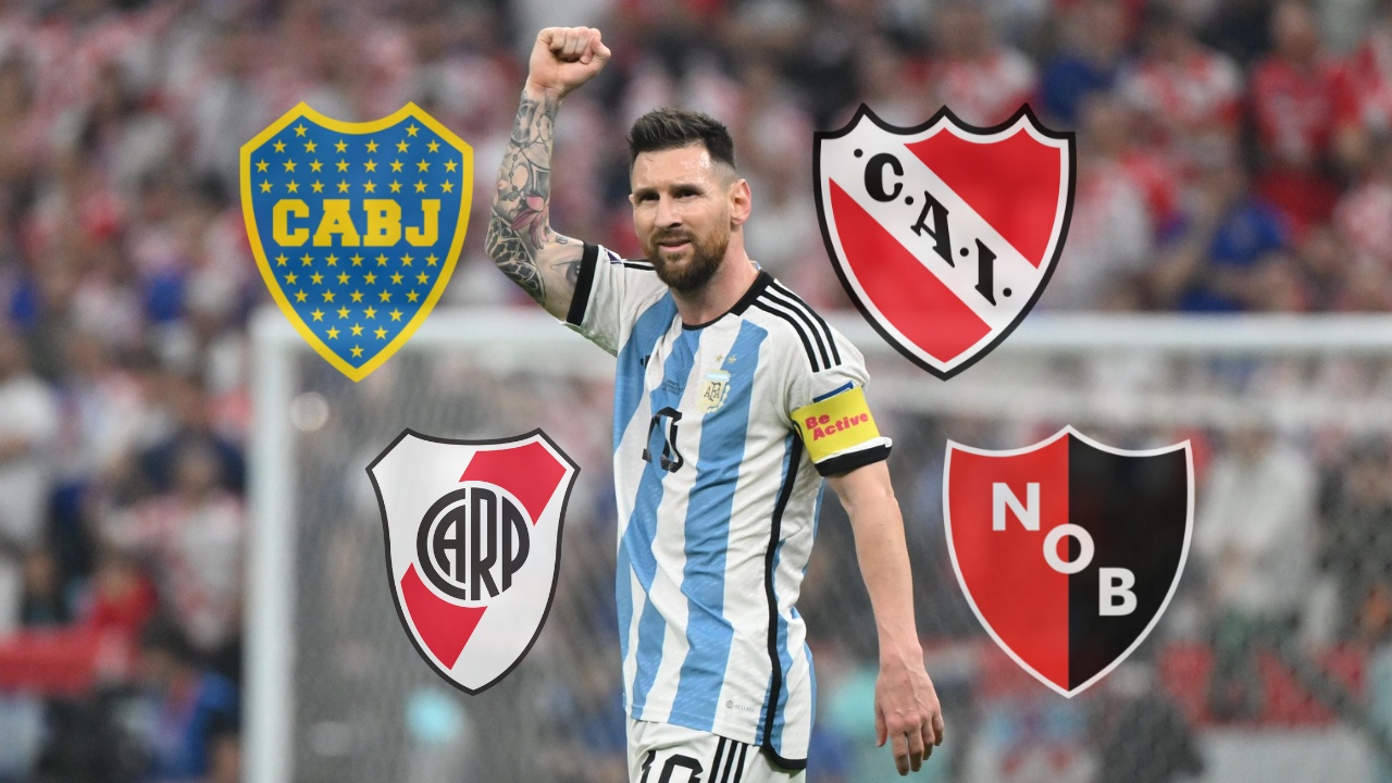 ¿De qué equipo es Messi?, club que apoya el astro argentino