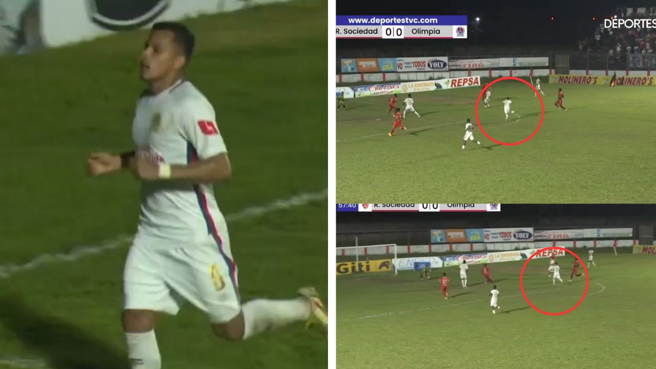 Edwin Rodríguez anota su primer gol con Olimpia tras su regreso de Grecia