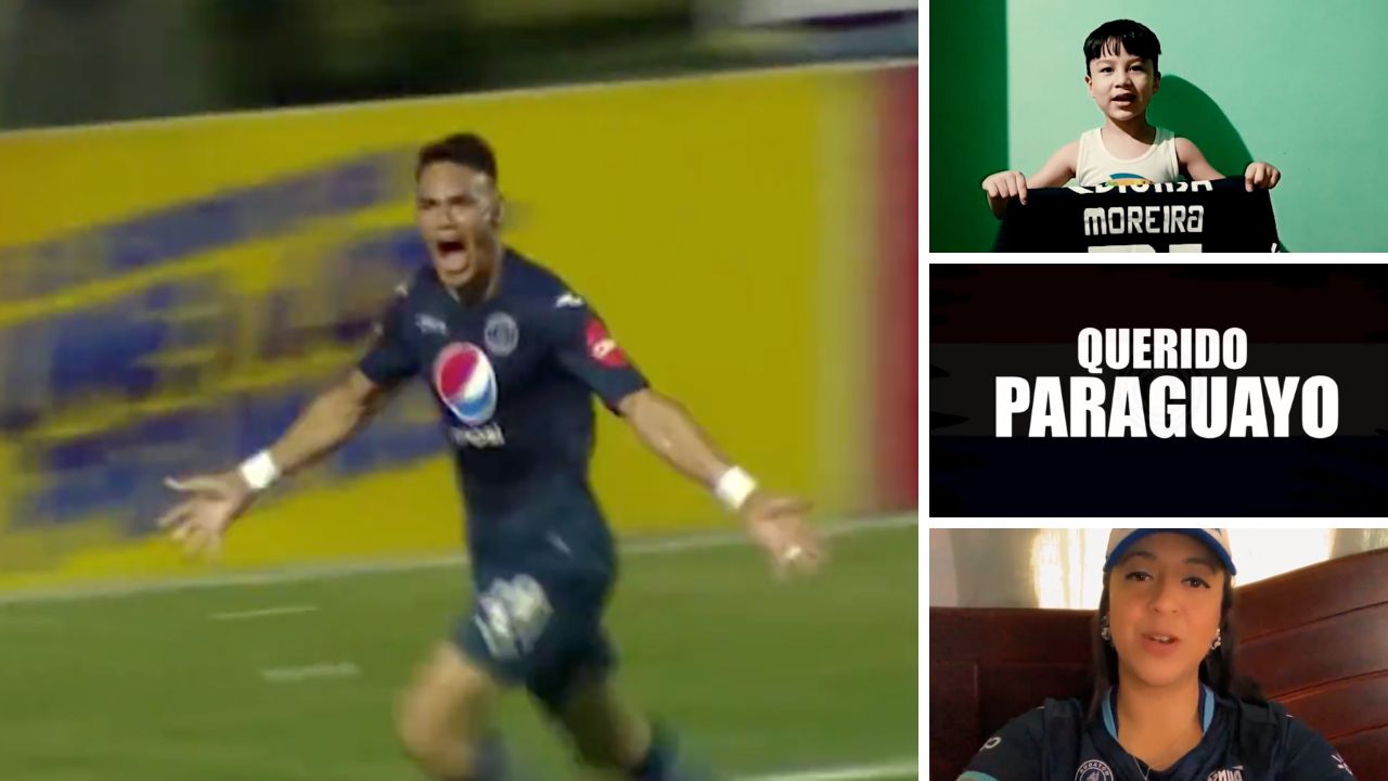 El emotivo video que Motagua y sus aficionados le hicieron a Roberto Moreira