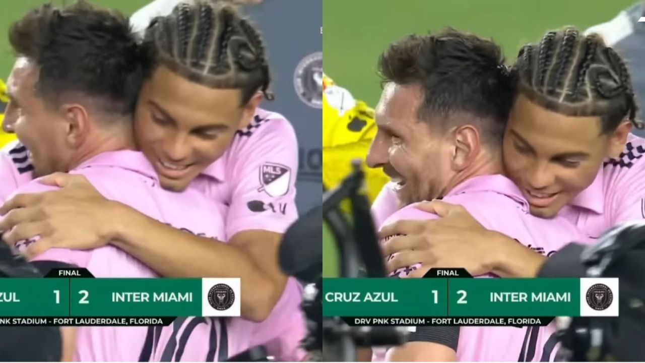 Esto fue lo que hizo David Ruíz en los festejos del debut de Messi con ...