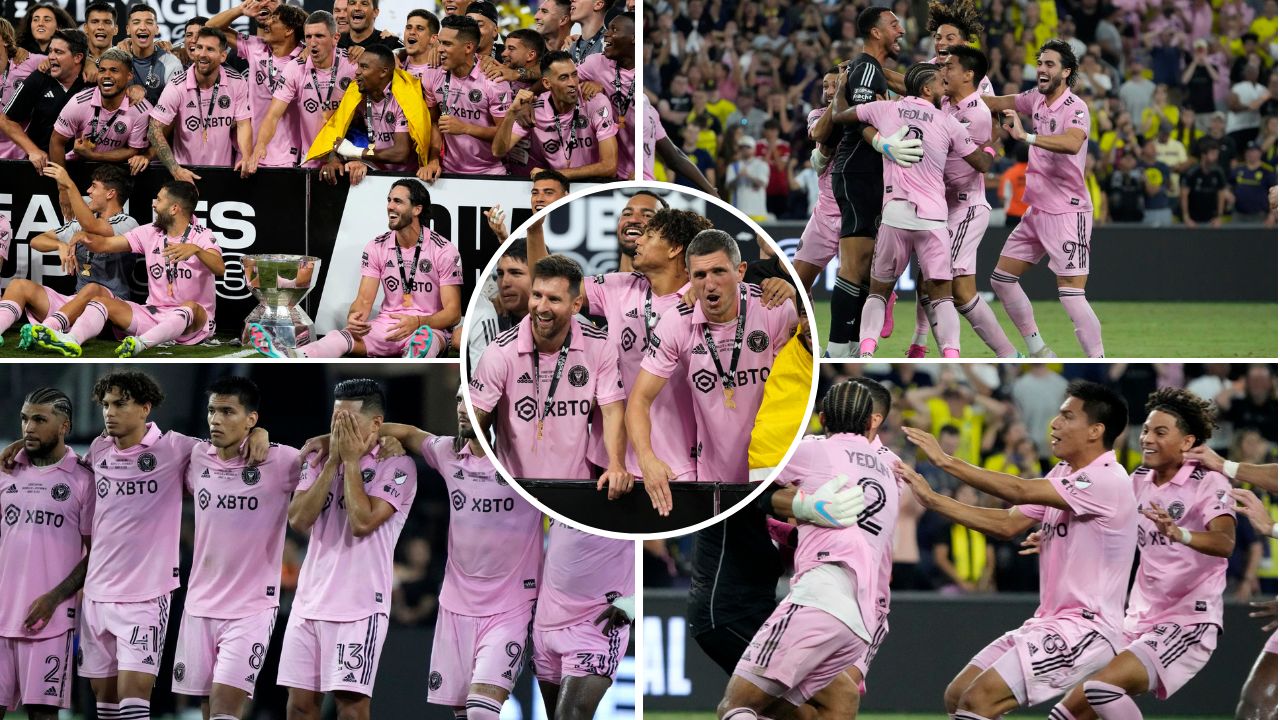 ¡Emoción y locura! Los festejos de David Ruíz con el Inter Miami al ...