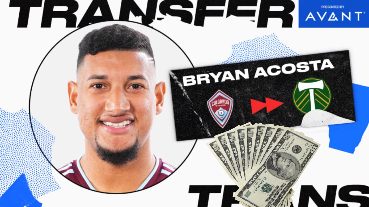 Revelan la cifra que pagó Portland Timbers por el traspaso de Bryan Acosta
