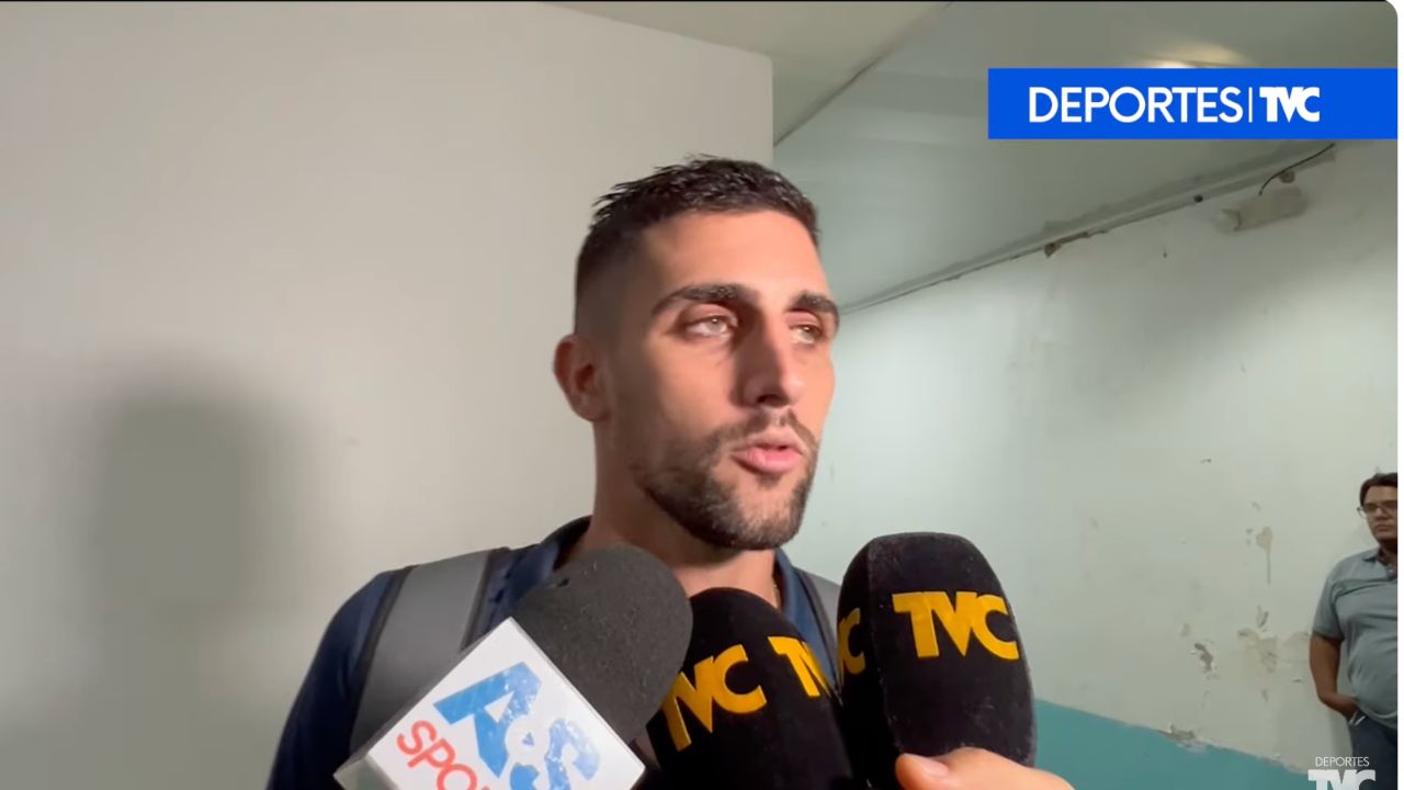 Lucas Campana explicó lo que sintió al anotar el gol del triunfo del ...