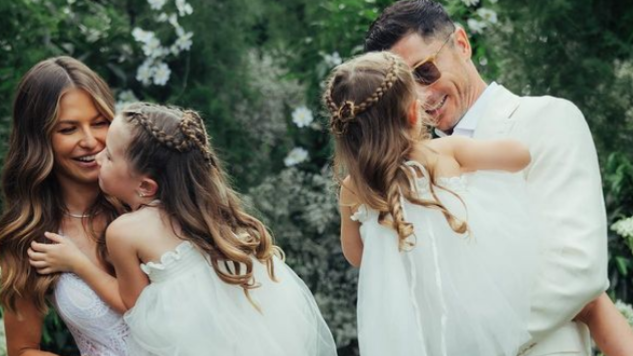 Robert Lewandowski familia, quién es su esposa, padres, hijos, hermana ...