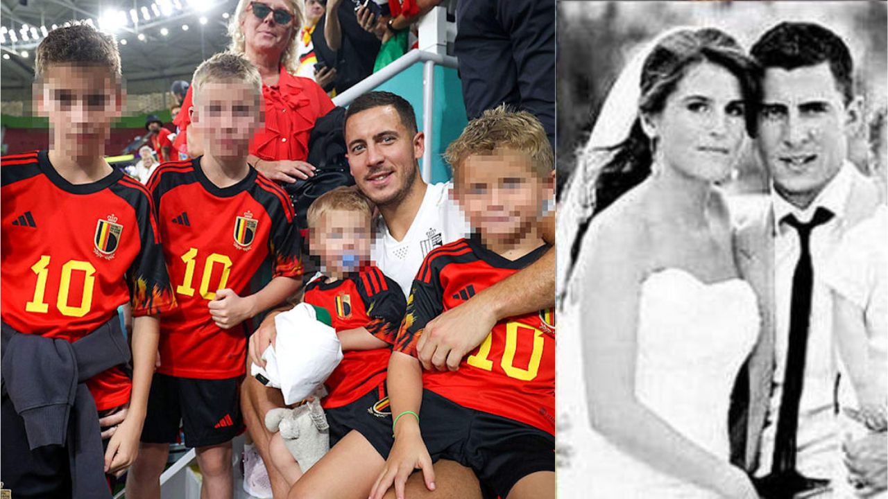 ¿Hazard tiene hijos?, la hermosa familia formada por el futbolista ...