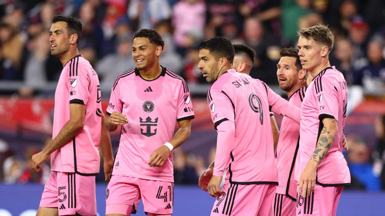 Lionel Messi anota un nuevo doblete en goleada del Inter Miami contra New England