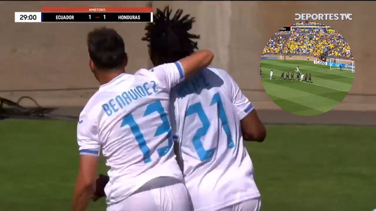 Así fue el penal con el que Bryan Róchez empató el partido ante Ecuador