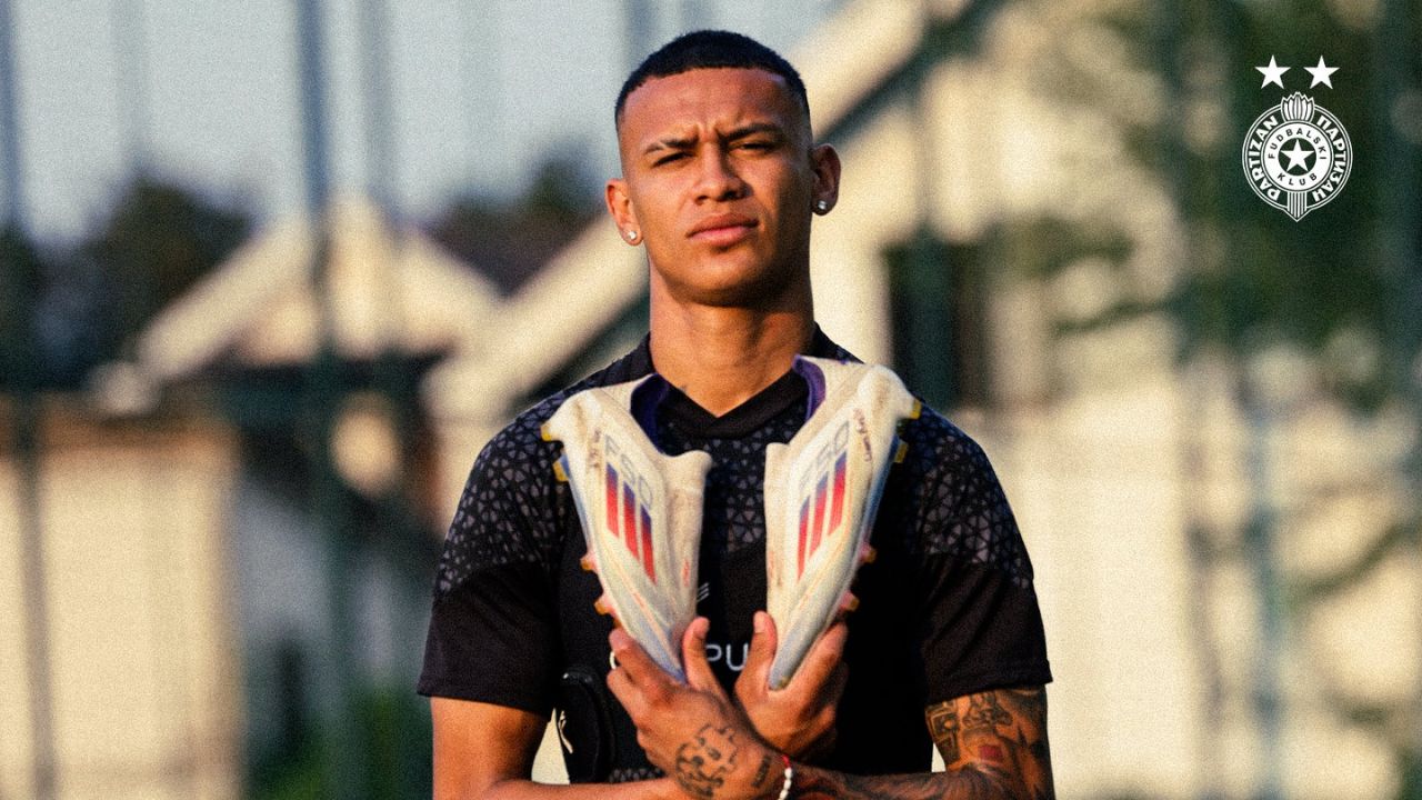 Kervin Arriaga debutó con el Partizán en la Liga de Serbia