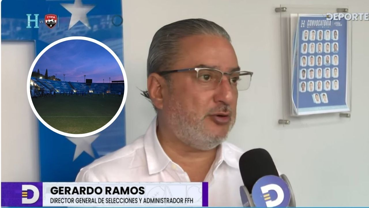 Gerardo Ramos y su consejo tras apagón que dejó a oscuras a la selección de Honduras