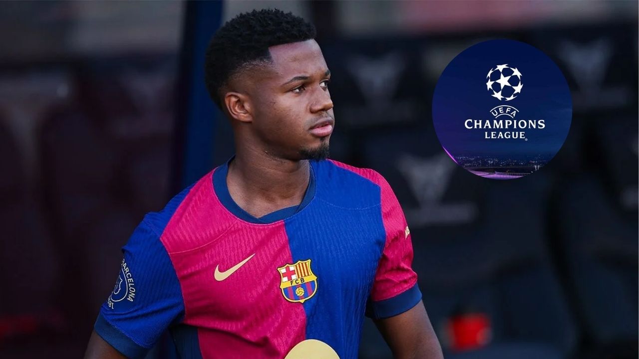 Ansu Fati vuelve para el debut del Barcelona en la Champions League 2024