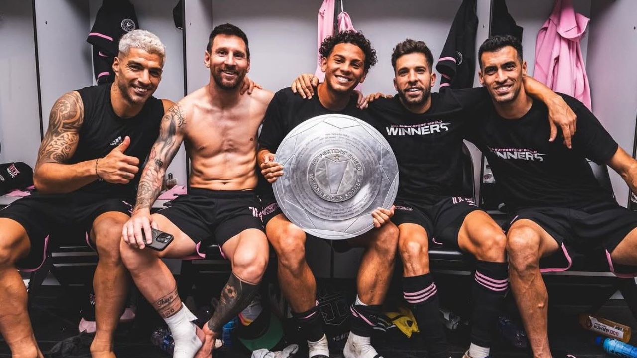 Así celebró David Ruiz junto a Messi, el nuevo título del Inter Miami ...