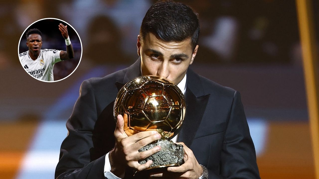 Estos fueron los puntos por los que Rodri le ganó el Balón de Oro a Vinicius Jr
