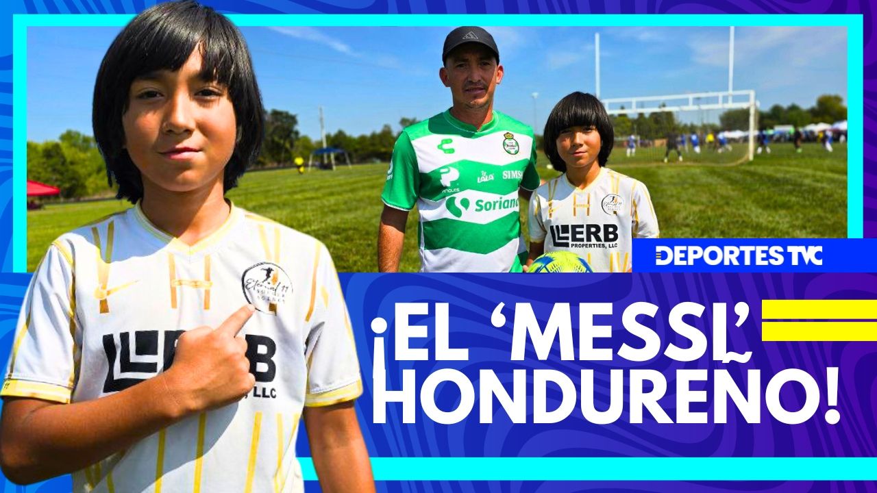 Thiago Messi Guerra, el niño de padre hondureño que brilla en el fútbol ...