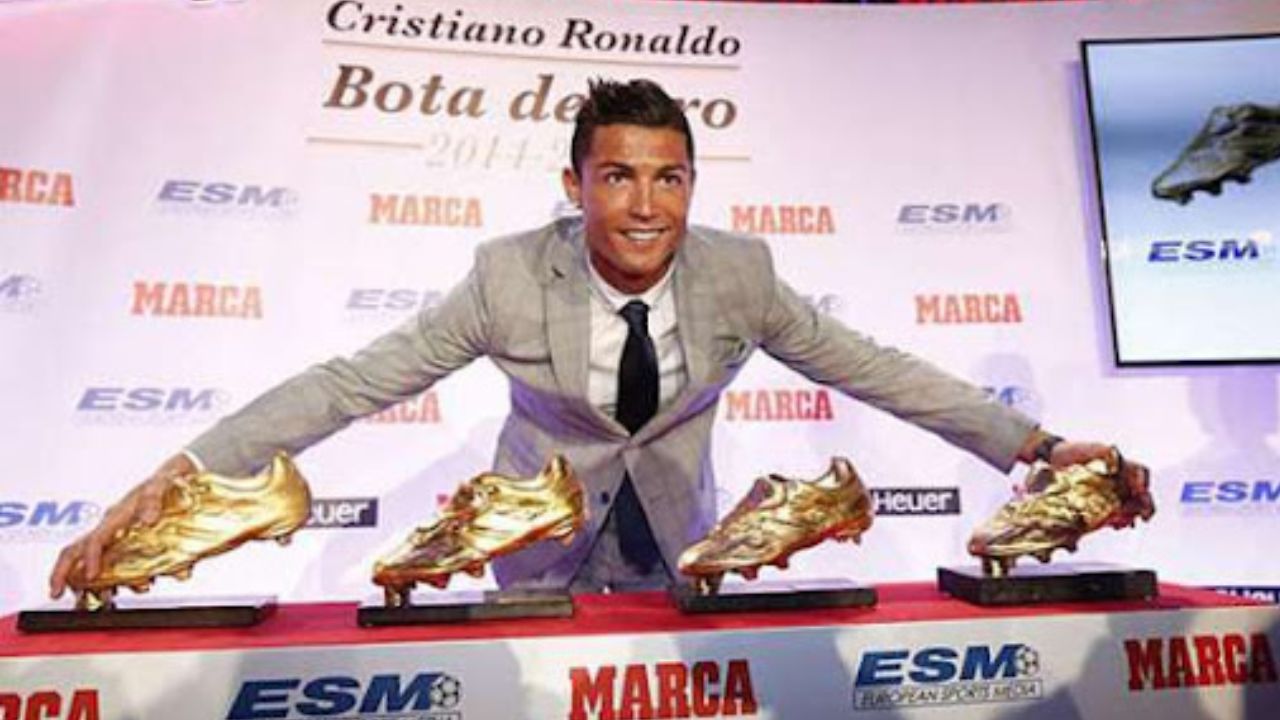 ¿Cuántas botas de oro tiene Cristiano Ronaldo?, estas son las ...
