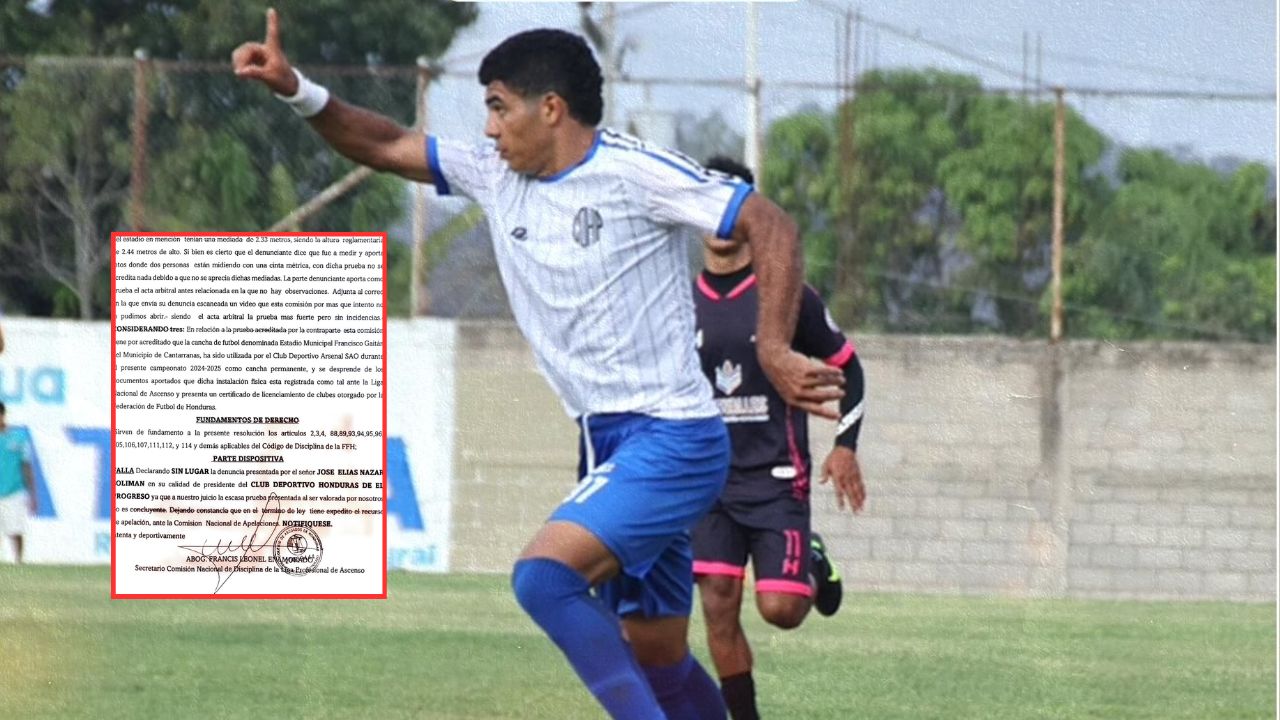 Honduras Progreso conoce respuesta final a su denuncia contra Arsenal SAO