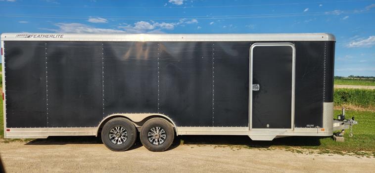 CHARLOTTE Auction #1 Dump trailer, Car hauler Featherlite trailer ...