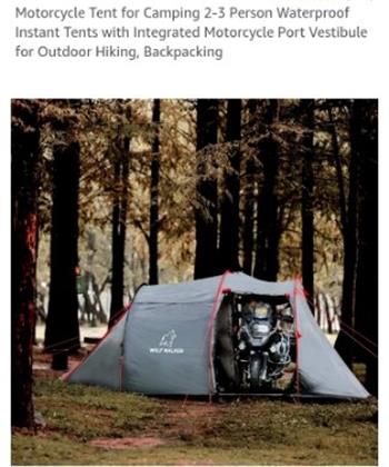 CHARLOTTE AUCTION #1 Motorcycle tent, Workout equipment, Grow light ...