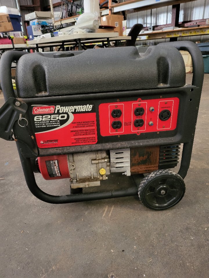 Auction :1002 Coleman Generator, Collectible, Small appliances, tools ...