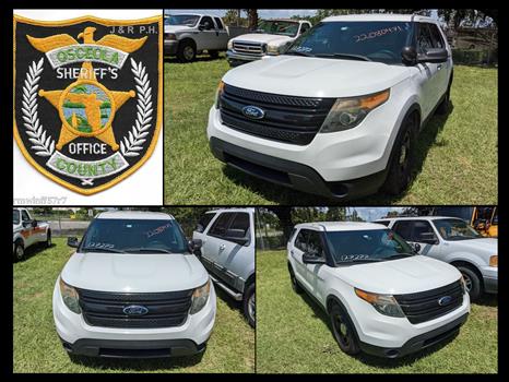 OSCEOLA COUNTY SHERIFF'S OFFICE: 2013 FORD EXPLORER!!! 5% BUYERS ...