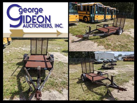 C FL AGENCIES & OTHER ENTITIES: 1993 RAM-LIN SINGLE AXLE TRAILER!!! 15% ...