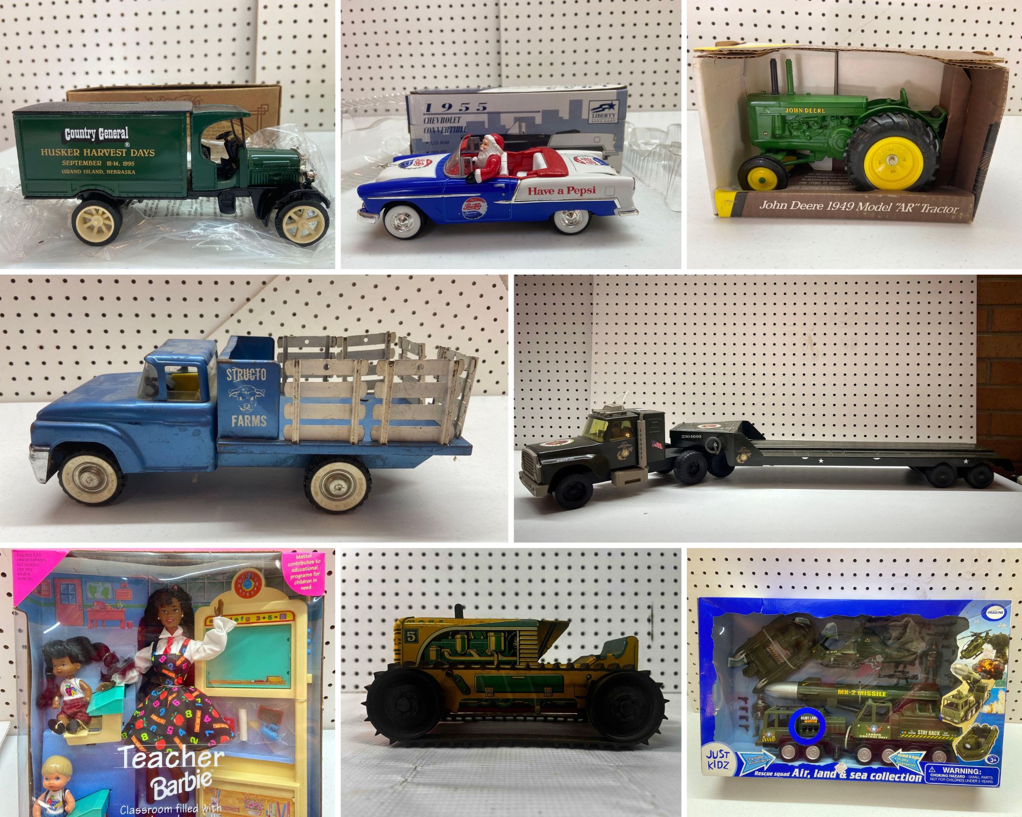 Toy and Collectible Liquidation - Russell Kansas- Little Bull Auction ...