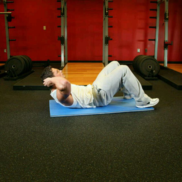 Crunches (custom) by Thomas R. - Exercise How-to - Skimble