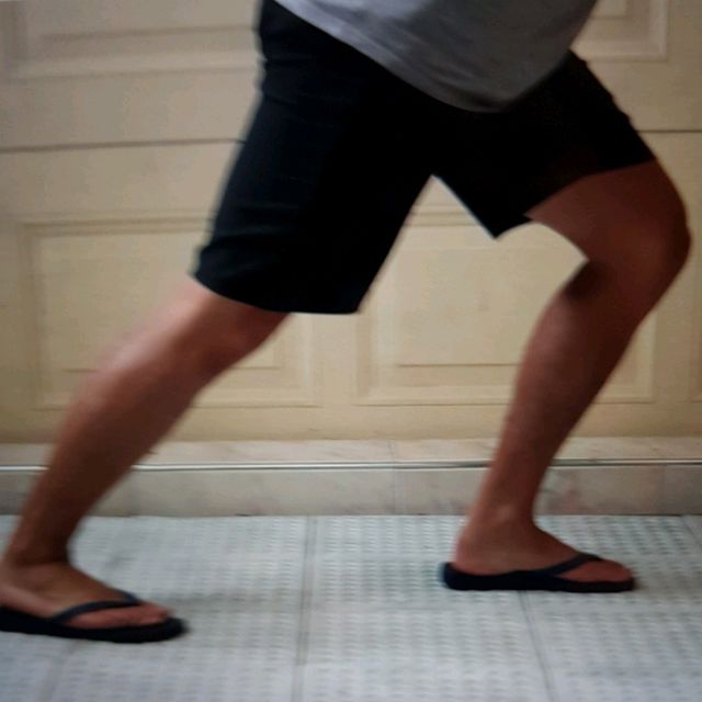 Lunge Calf Stretch Hold Minimum 20 Seconds by 𝔻𝕖𝕤𝕖𝕣𝕥 𝔽𝕠𝕩🦊 🌟. - Exercise ...