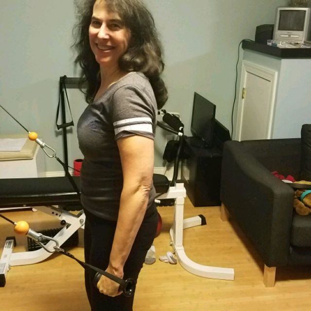 Functional Trainer (Double Weight Stack) Straight Arm Pull-Down by ...